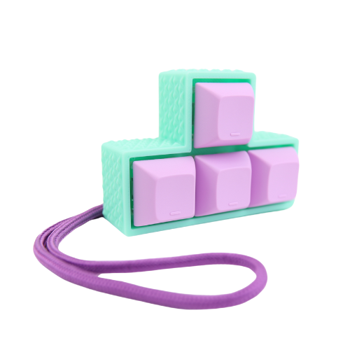 Picky Clicky™ Clicking T-Shaped fidget with textured sides Anxiety rel ...