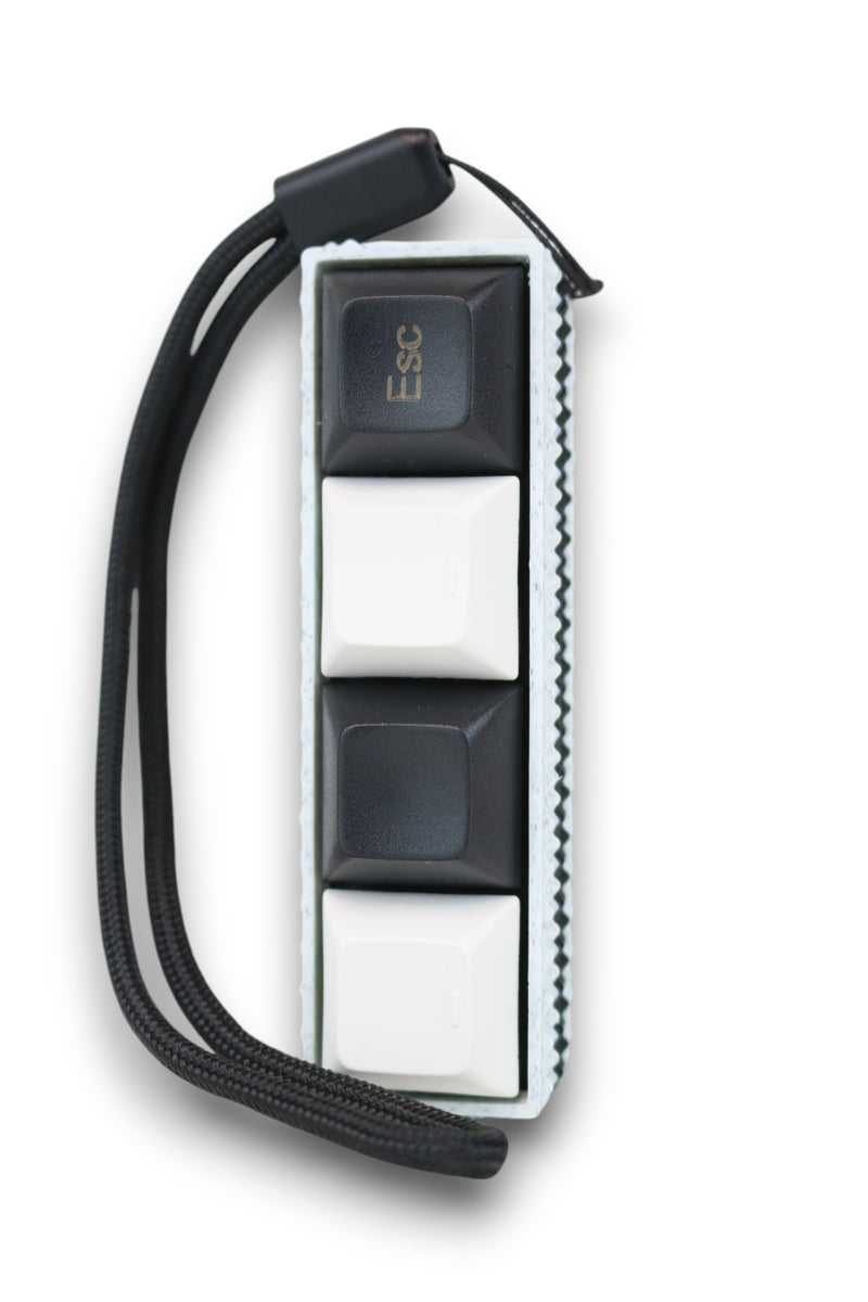 Black and White ESC Picky Clicky™ Clicking fidget textured sides Anxie ...