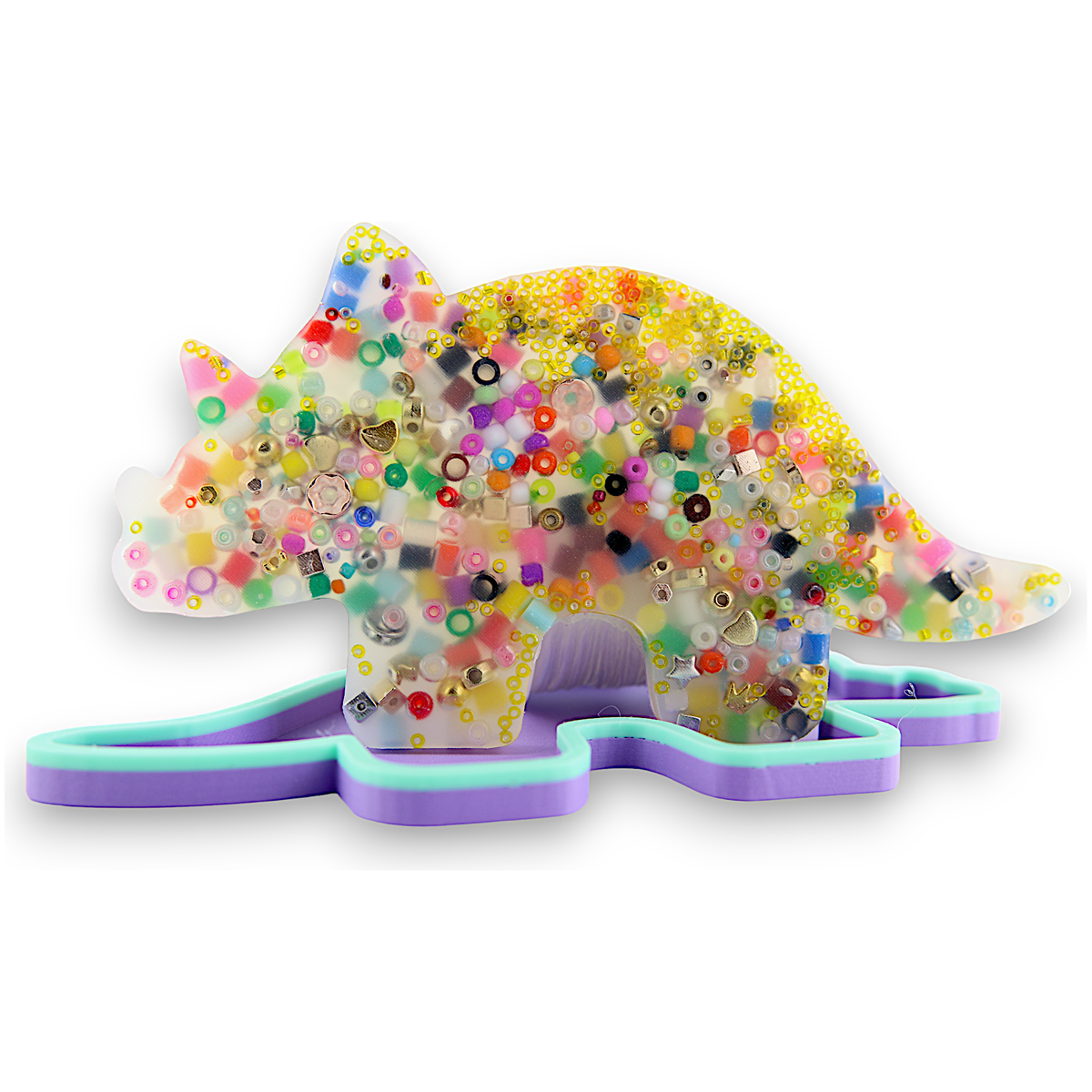 Triceratops Picky Pad Satisfy Your Urge to Pick, Pop and Peel Stress-F ...